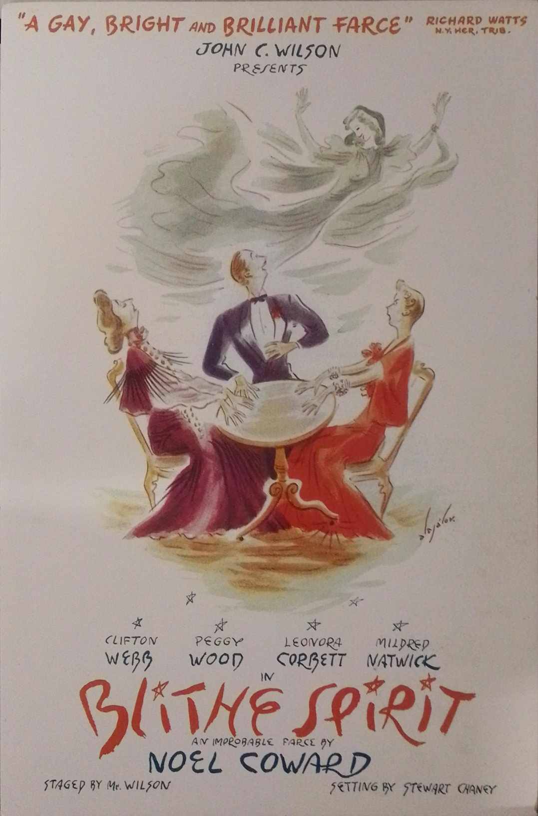 Sound Design – “Blithe Spirit” - The TechnoPraxis Group